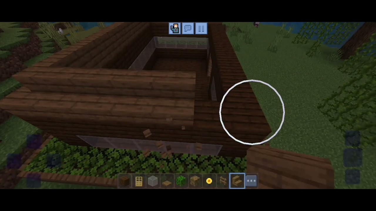 tutorial na domek w minecraft part 1 jutro part 2 - YouTube