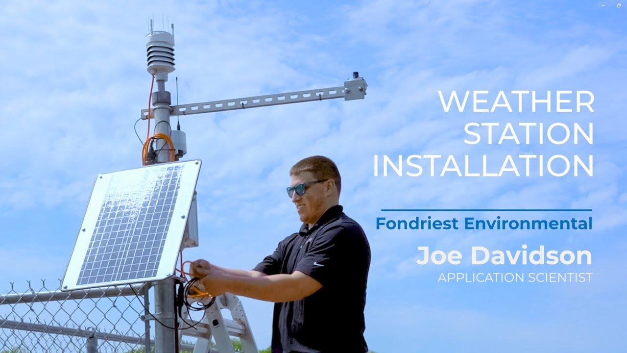 Weather Station Installation - YouTube