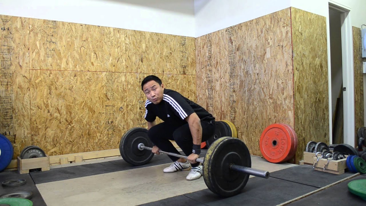 Slow Clean Pull + Clean Pull - YouTube