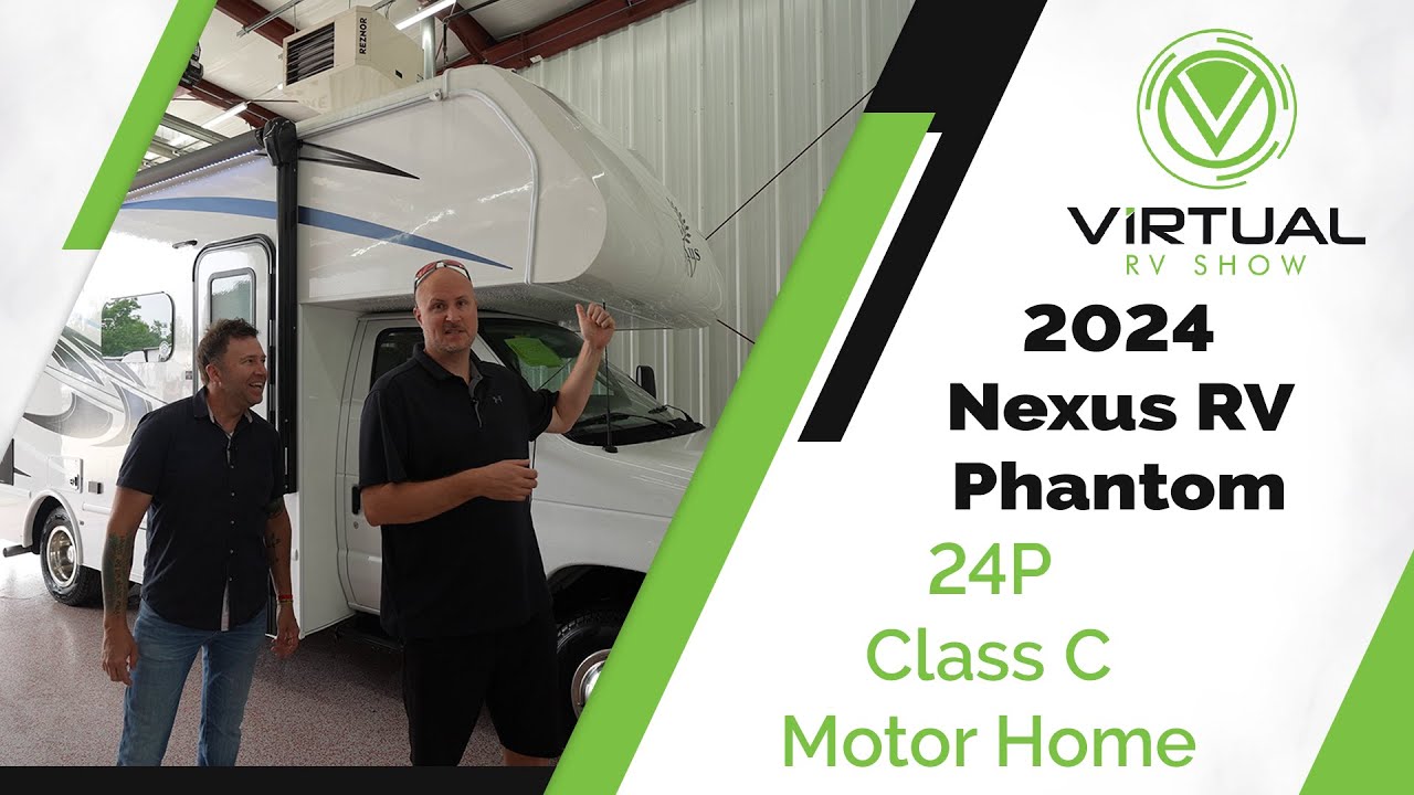 2024 Phantom 24P Class C Motor Home Walk-Through - YouTube