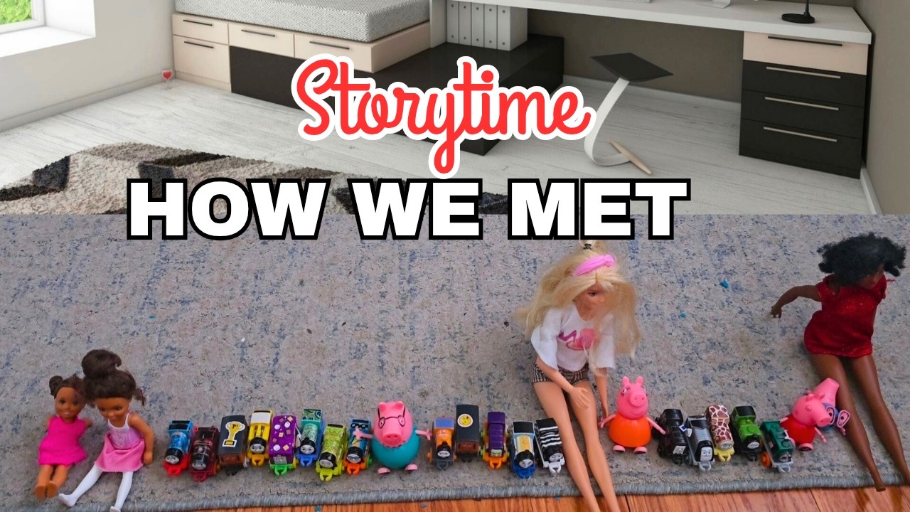 Barbie Meets Percy - Thomas Friends Toy Story Time! - YouTube