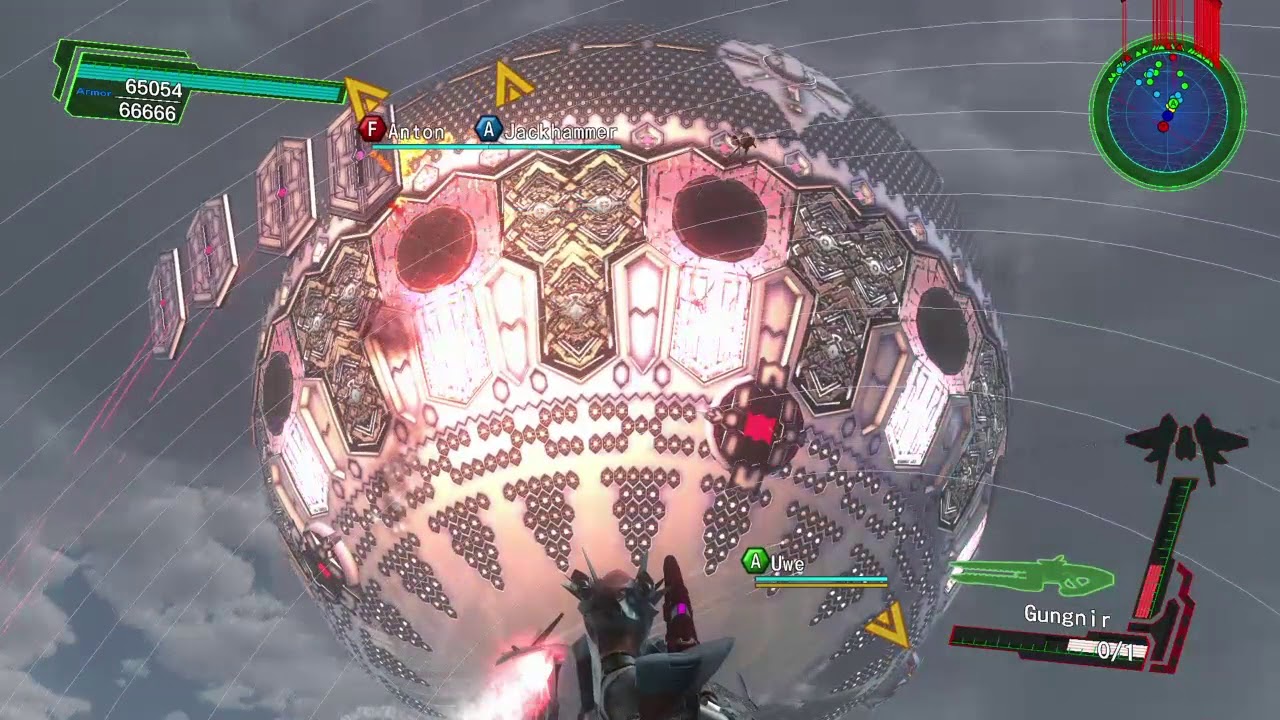 EDF Earth Defense Force 4.1 DLC 1 Online Mission 26 Ship of Dragons WD ...