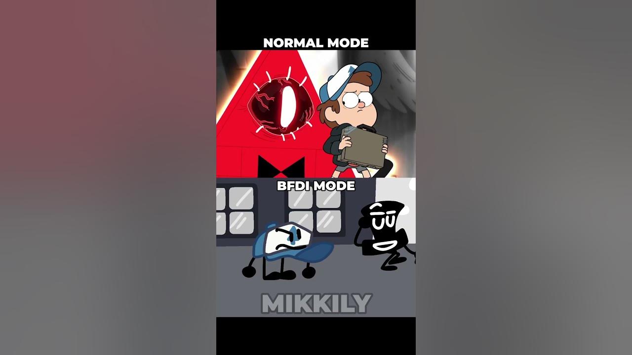Normal Mode vs BFDI Mode #shorts - YouTube