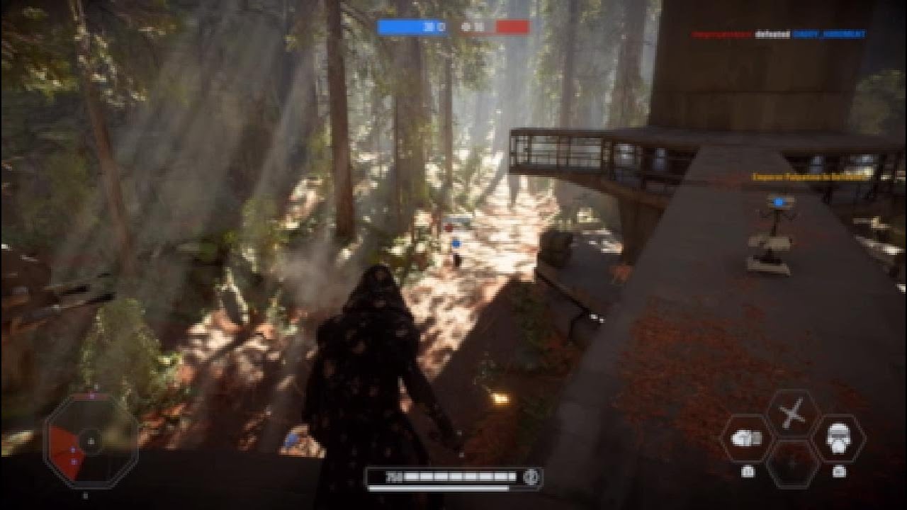 Little droid sees the power of the dark side. - YouTube