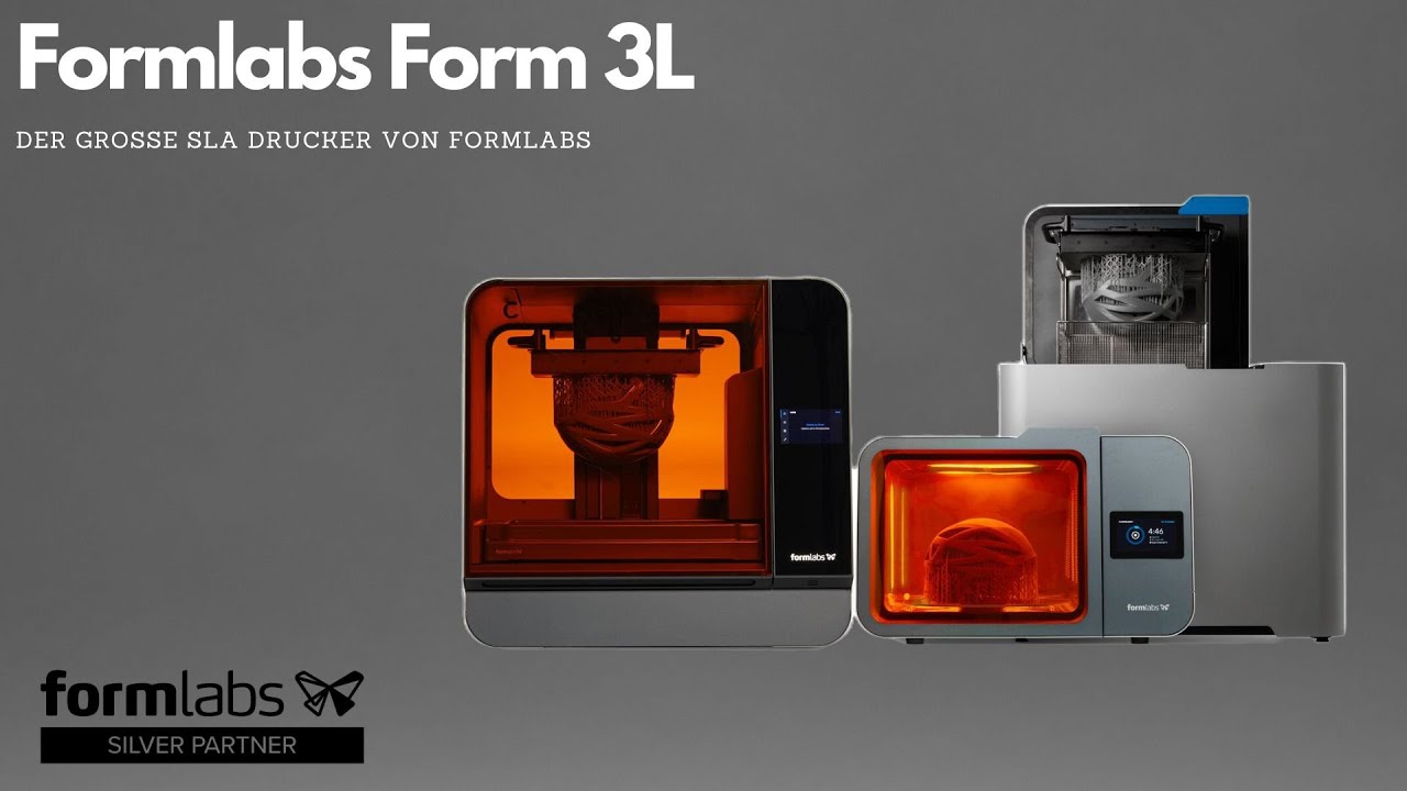 Formlabs FORM 3L: der große SLA Drucker von Formlabs - YouTube