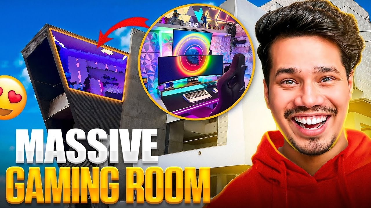 Inside GamerFleet New House | Biggest Indian Gaming YouTuber Home Tour ...