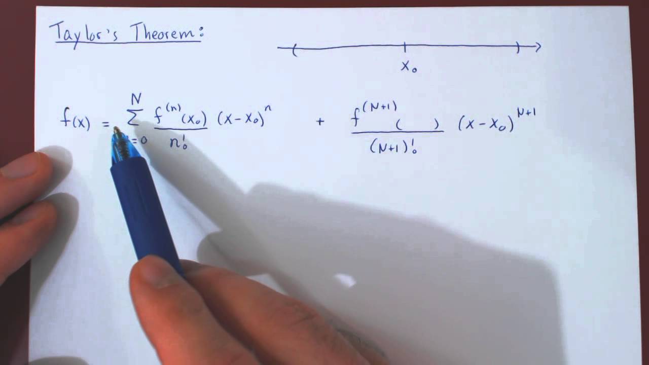 Taylor's Theorem - Introduction - YouTube