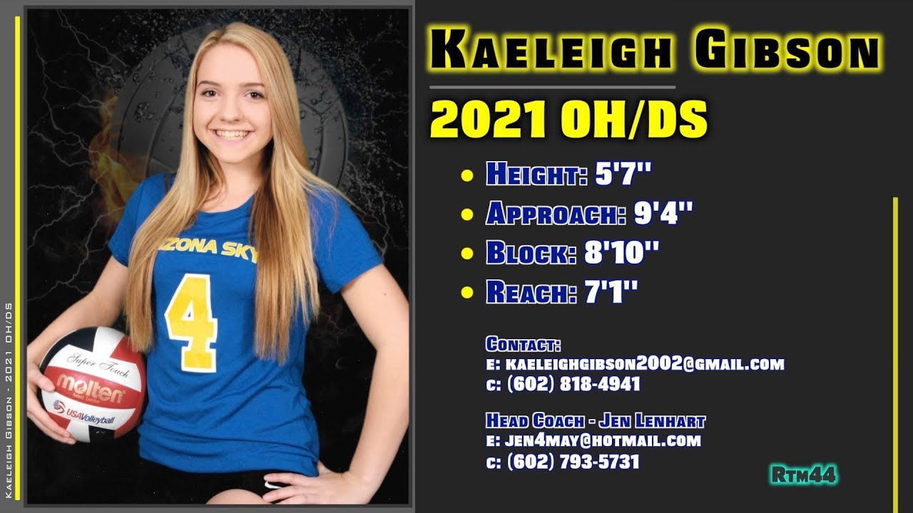 Kaeleigh Gibson - ACU Commit - YouTube