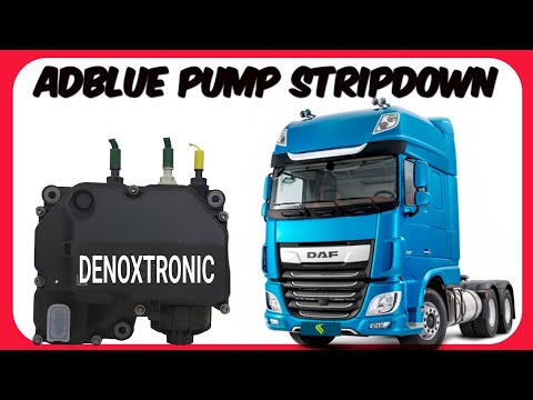 DAF Adblue Pump Tear Down! What Will We Find Inside? - YouTube
