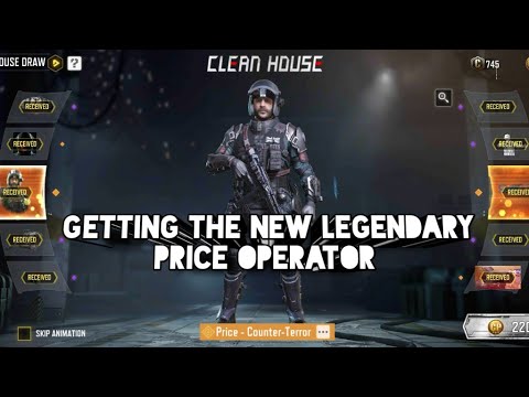 Getting the new legendary Price operator in CODM (Clean house draw ...