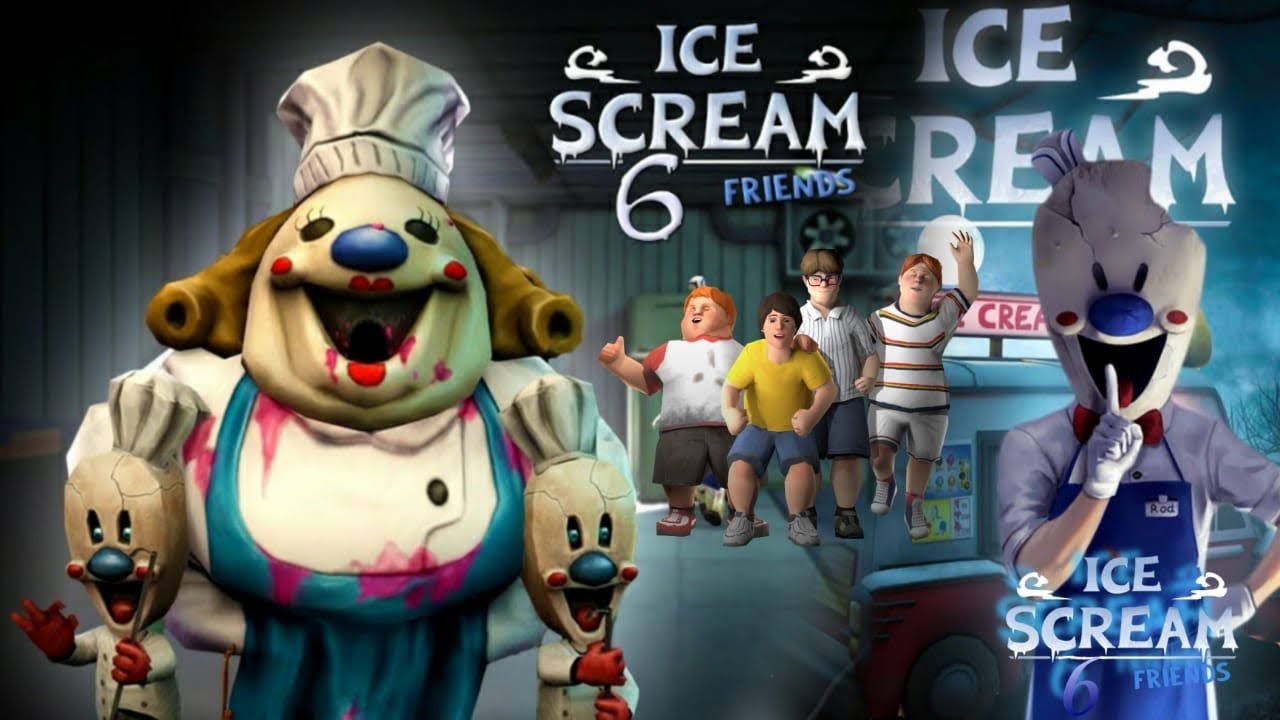Ice scream 6 hard mode full gameplay - YouTube