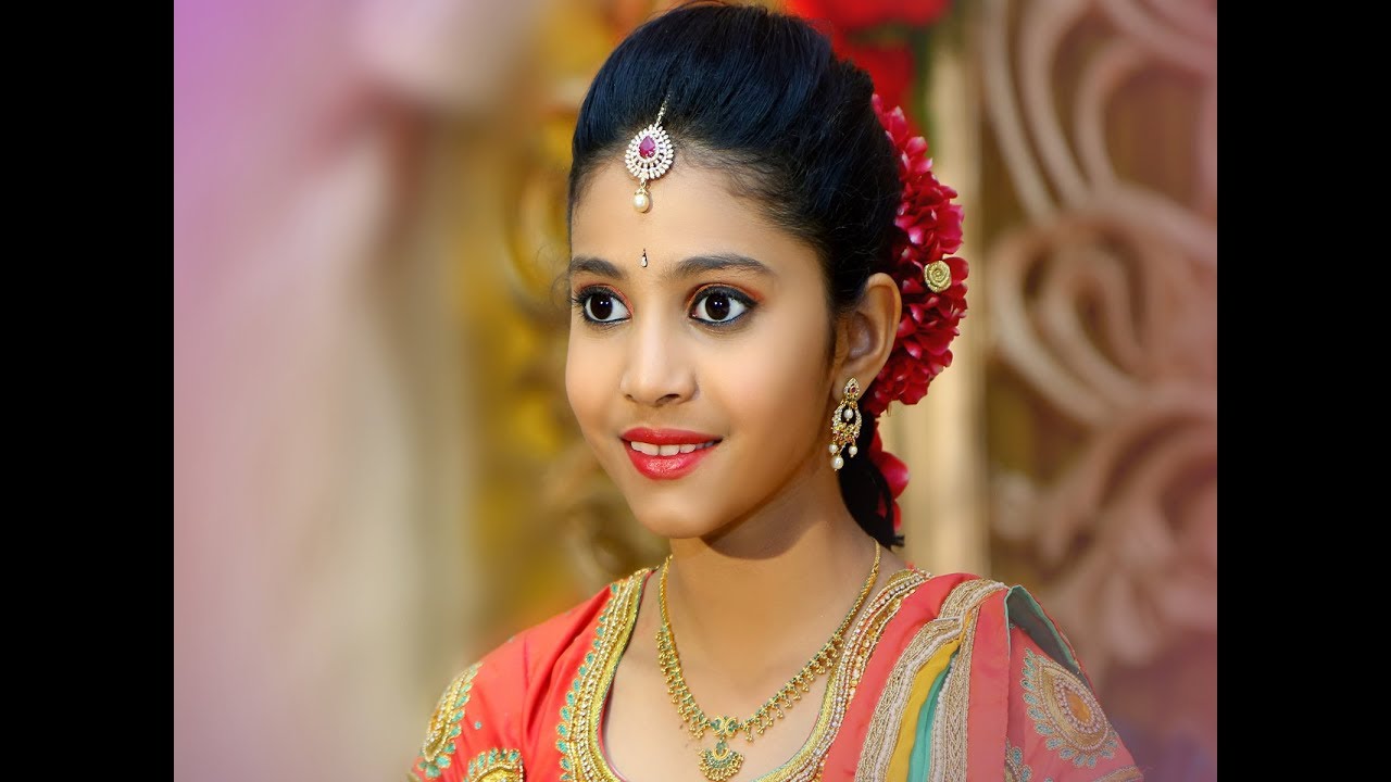 LALITHYA SAREE CEREMONY - YouTube