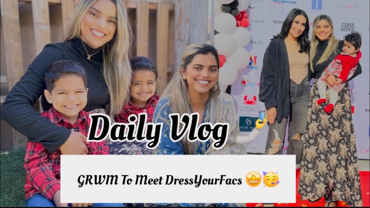 Get Ready With Me To Meet DressYourFace 🫶🤗| LovelyMimi 🤗| *Vlog* Tips ...