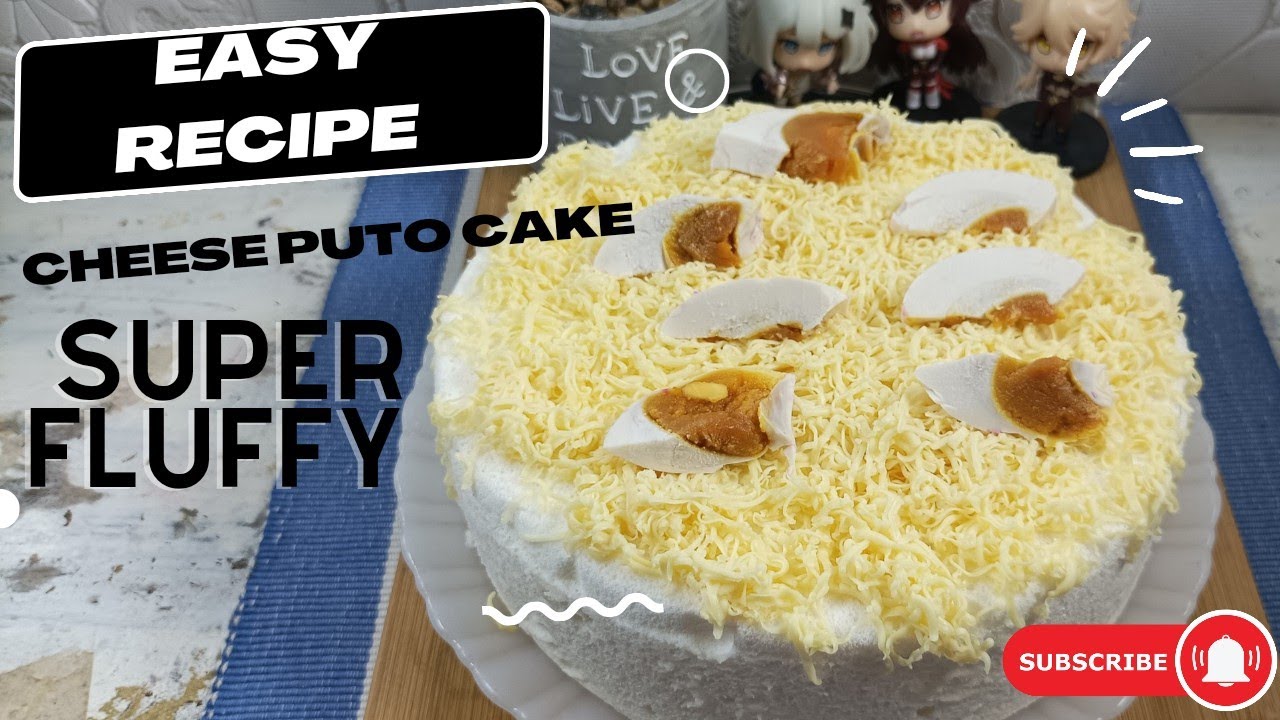 NEW SUPER SOFT PUTO CHEESE CAKE PINOY VERSION | EASY RECIPE| NO BAKE ...