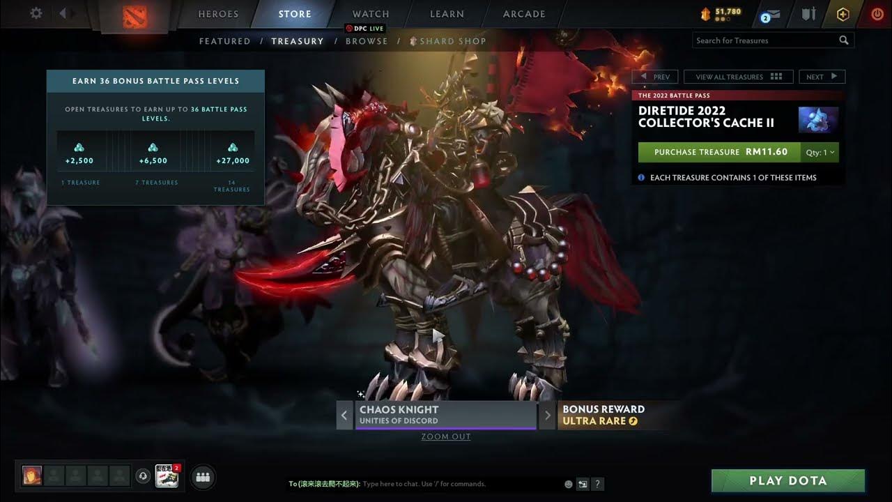 Dota 2 Diretide 2022 Collector's Cache II - YouTube