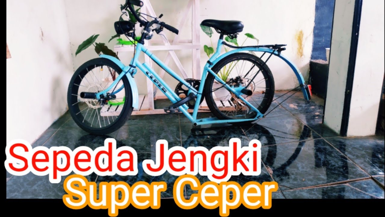 Sepeda Jengki Ceper sampe gini, sepeda jengki modifikasi, sepeda ...