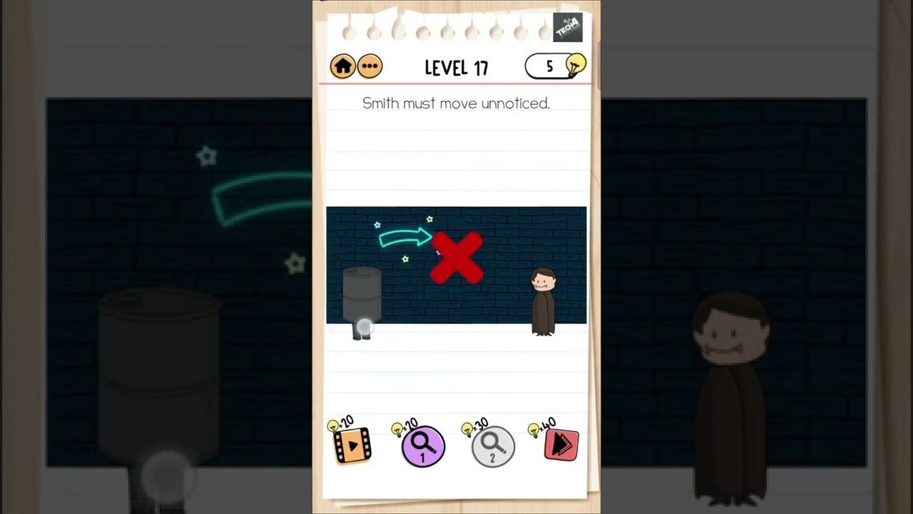 Smith and Joe Part 1 Level 17 - Brain Test 2 : Tricky Stories. - YouTube