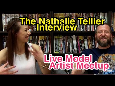 Cosplayer Nathalie Tellier models for Sacramento artist meet-up ...