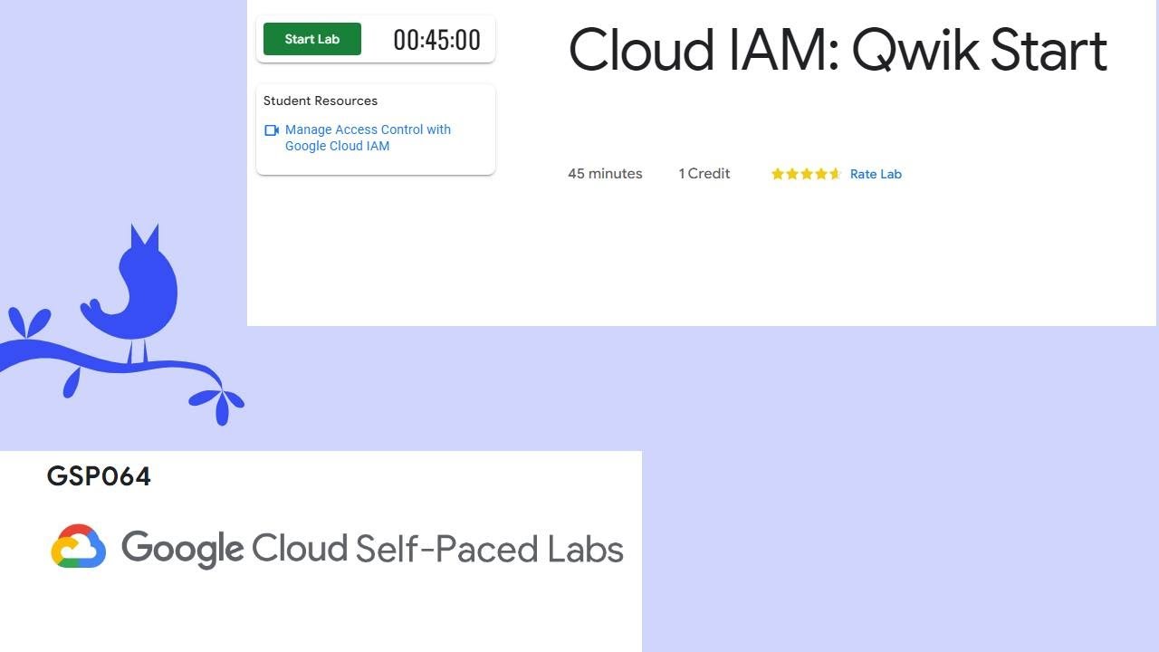 Cloud IAM Qwik Start - GSP064 - YouTube