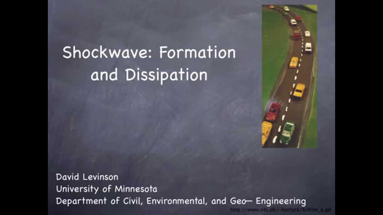 Shockwave Formation and Dissipation - YouTube