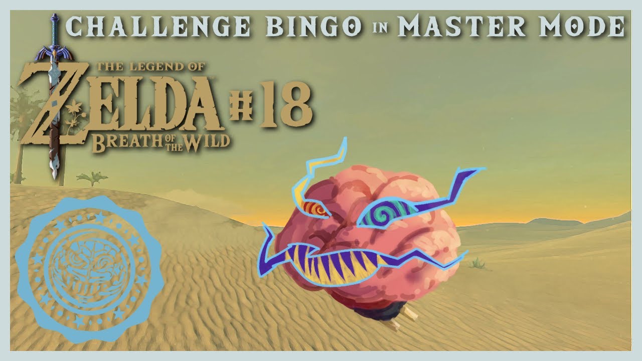 [Challenge Bingo in Legend of Zelda: Breath of the Wild - Master Mode ...