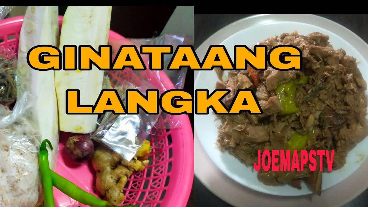 GINATAANG LANGKA | ISDANG LABAHITA - YouTube