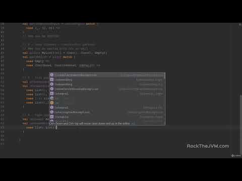 ALL the Patterns! #2.6 Scala functioning and programming for beginners - YouTube