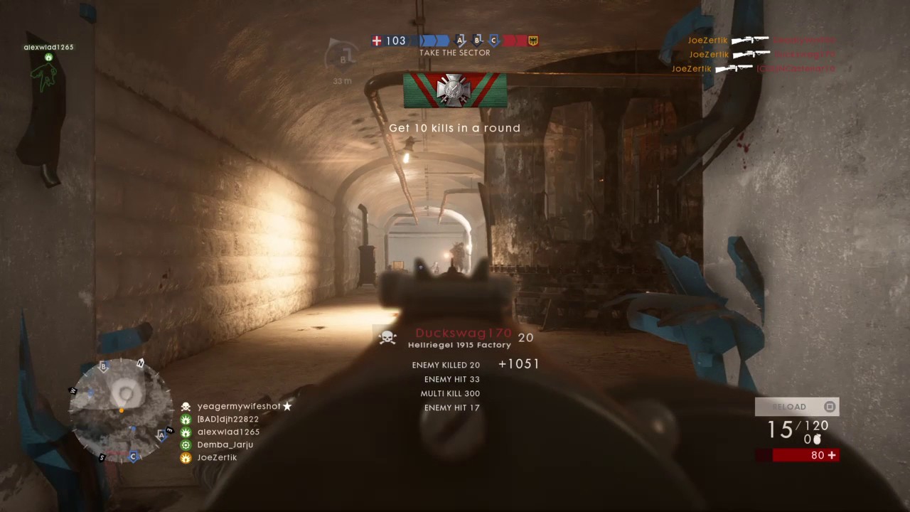 BF1 HELLRIEGEL QUAD FEED!!! - YouTube