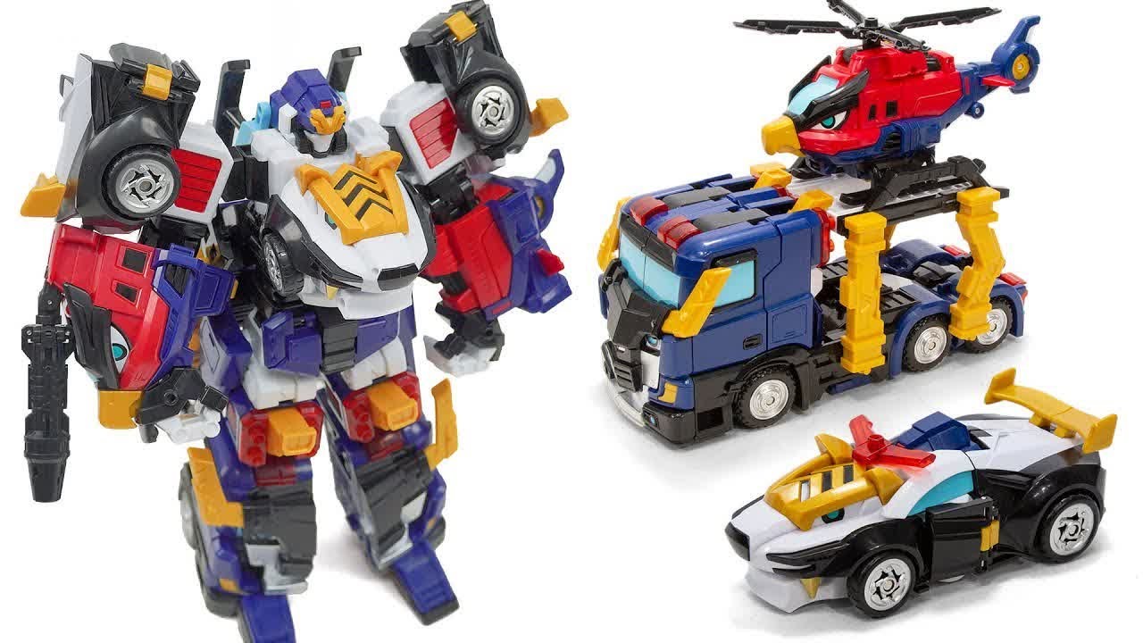 Miniforce Animaltron New Space Police Tri Cop Appears! Buffalo Cops ...