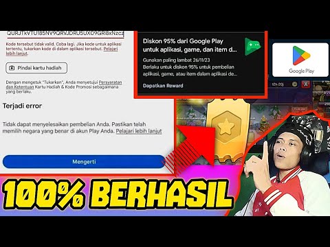 CARA MENGATASI MASALAH VOUCHER DISKON GOOGLE PLAY STORE KODE TIDAK VALID MEMILIH NEGARA YANG ...