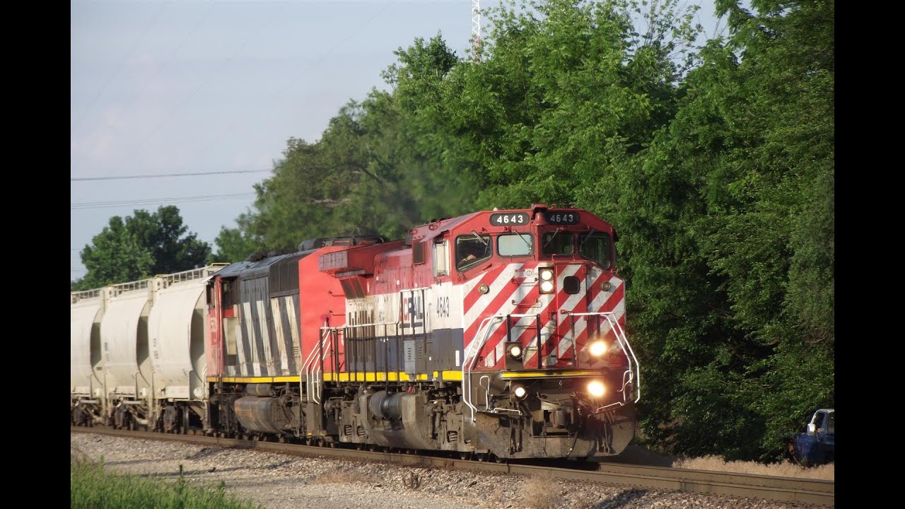 Dash 8 Locomotives in South Central Illinois and Princeton Indiana ...