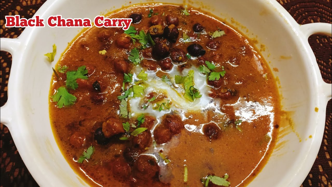 Black Chana Curry | No Tip/Trick Super Easy & Delicious Kale Chole Tari ...