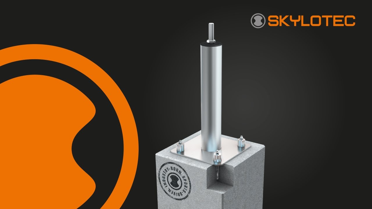 SKYLOTEC - Assembly video SEKURANT X50 for concrete substructures - YouTube