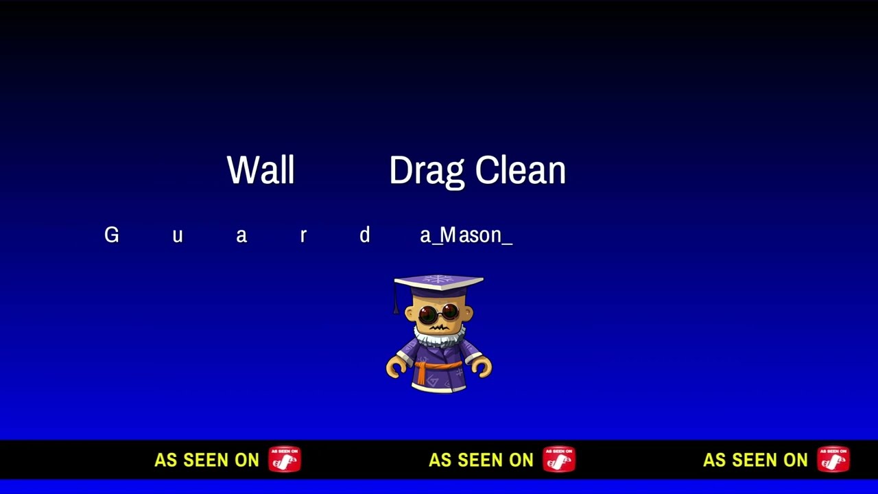 Wall Drag Clean - YouTube
