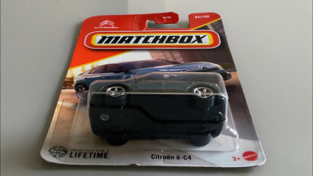 Matchbox Citroën ë-C4 Unboxing - YouTube