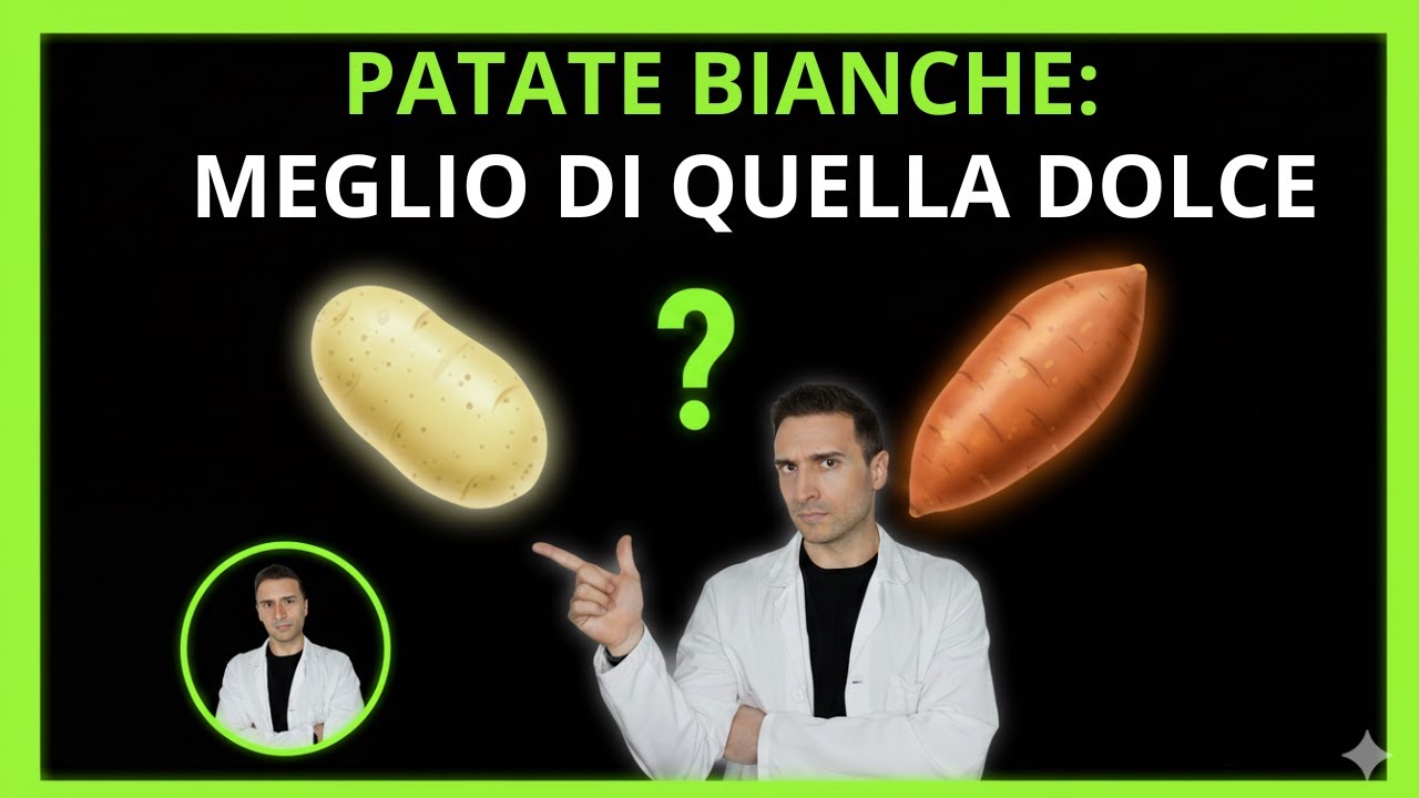 Patate Dolci vs Patate Bianche: La Verità Scientifica (Calorie ...
