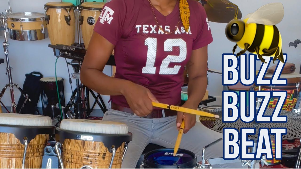 Buzz Buzz Beat | Buzz Roll / Multiple Bounce Roll | Drum Lesson - YouTube