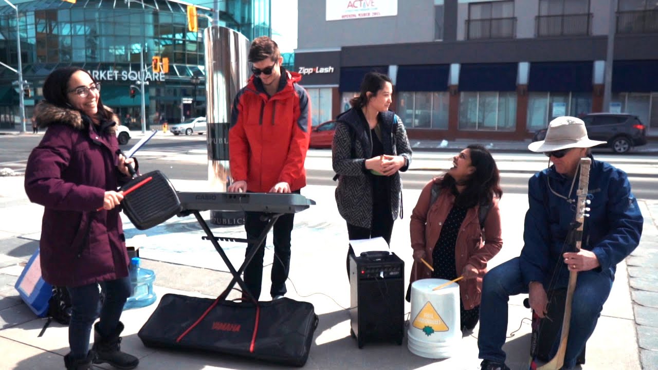 Making instruments out of ‘junk’ - YouTube