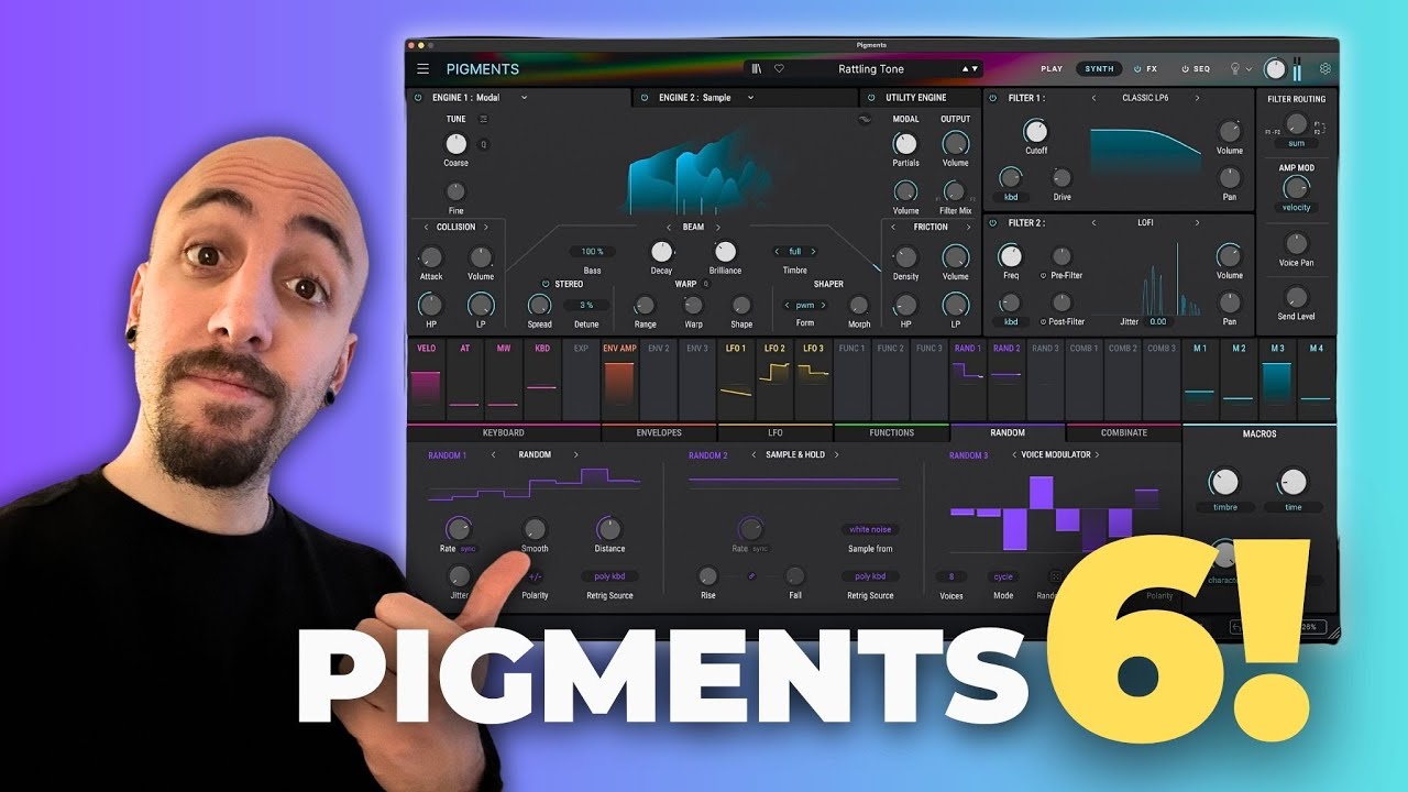 NUOVO ARTURIA PIGMENTS 6, ANCORA PIÚ CREATIVO! 👾 - YouTube