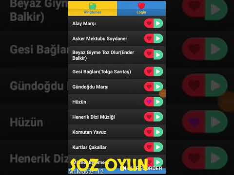 Soz dizi muzikleri - YOL YOK, ZEYBEK, RAP...