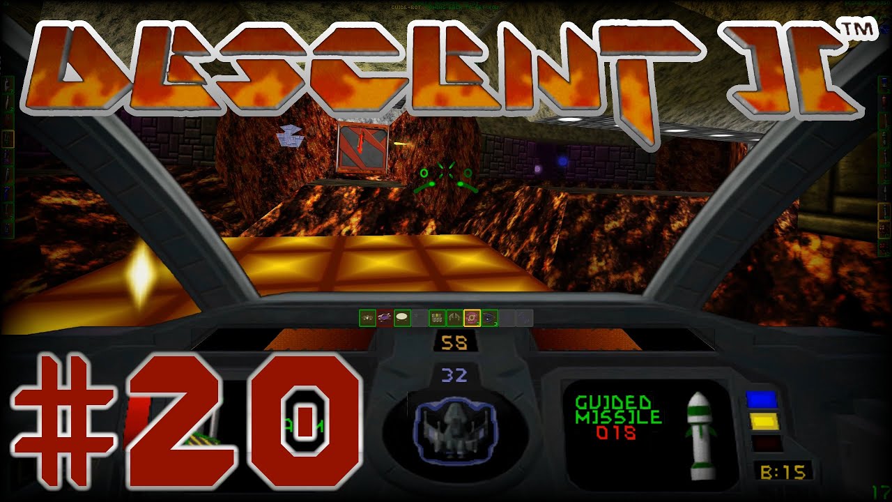 Descent 2 CS (D2X-XL) level 20 (Difficulty: Ace) - YouTube
