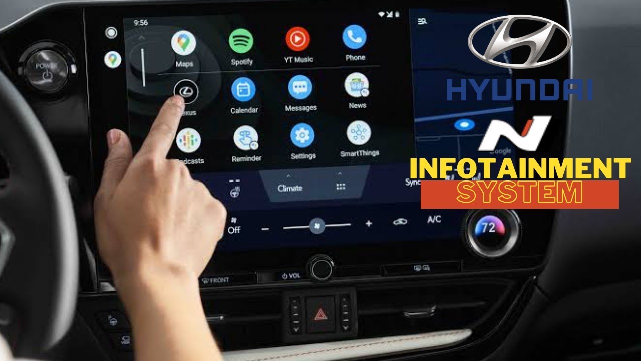Hyundai N line infotainment system 2021 - YouTube
