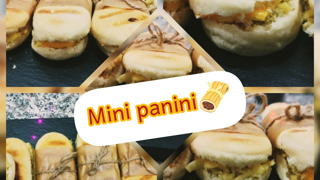 Mini panini 🫔 وصفة ولا أروع 💗 سهلة 💯 تحضر في دقائق - YouTube
