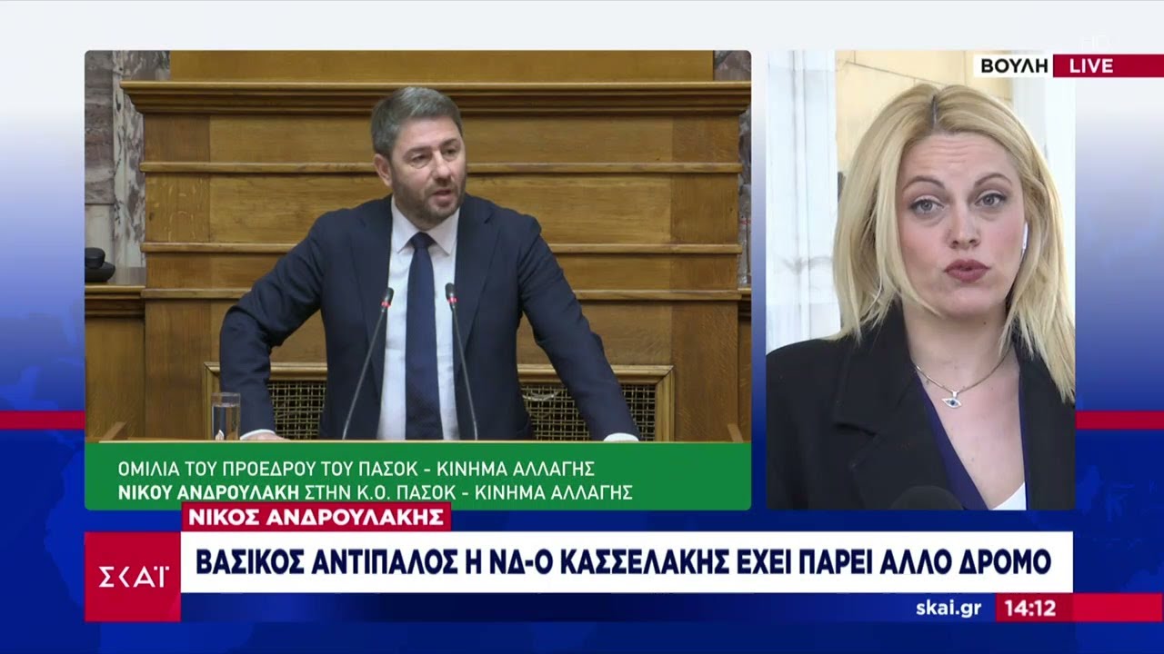 Ανδρουλάκης: Βασικός αντίπαλος η ΝΔ –Ζήτημα ανθρωπίνων δικαιωμάτων το ...