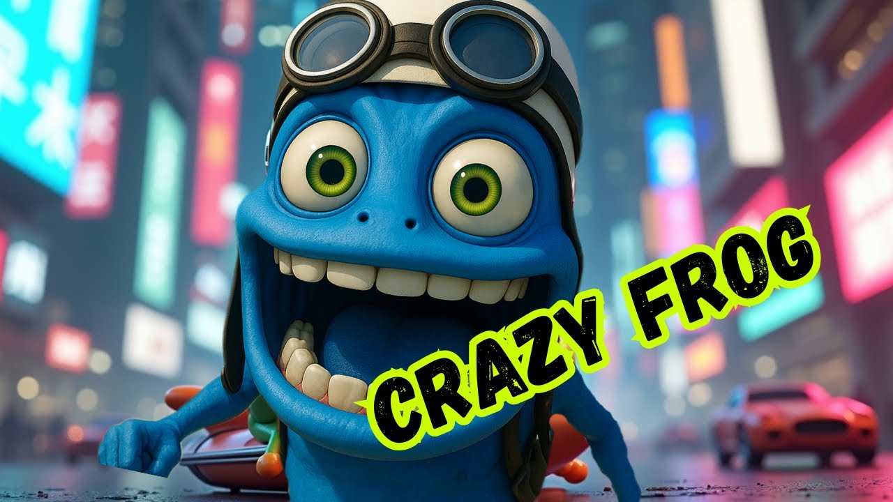 Crazy Frog Party Mode ON | Krazy frogster - YouTube