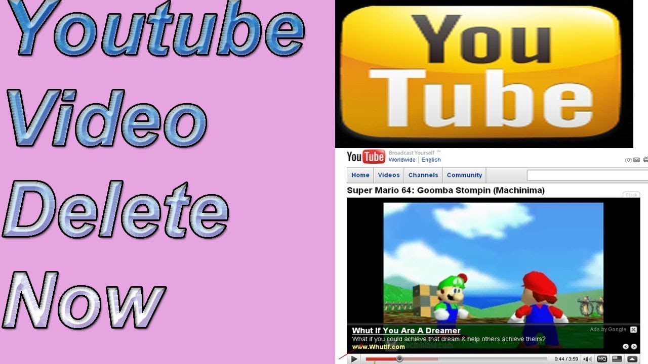 How to delete a video from your Youtube channel | Remove videos - YouTube