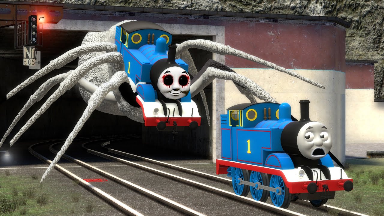 Building a Thomas Train Chased By New Cursed Thomas and Friends,Thomas ...