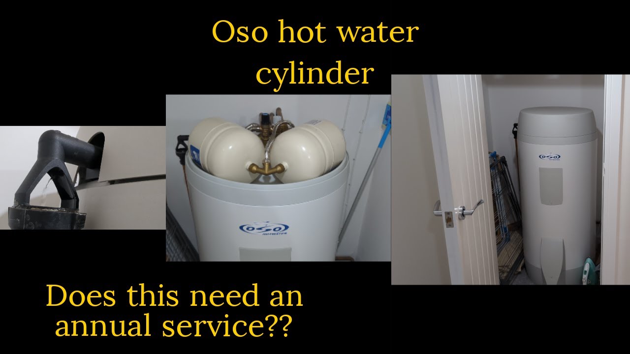 Oso unvented hot water cylinder. Service?? New prv and expansion vessel ...