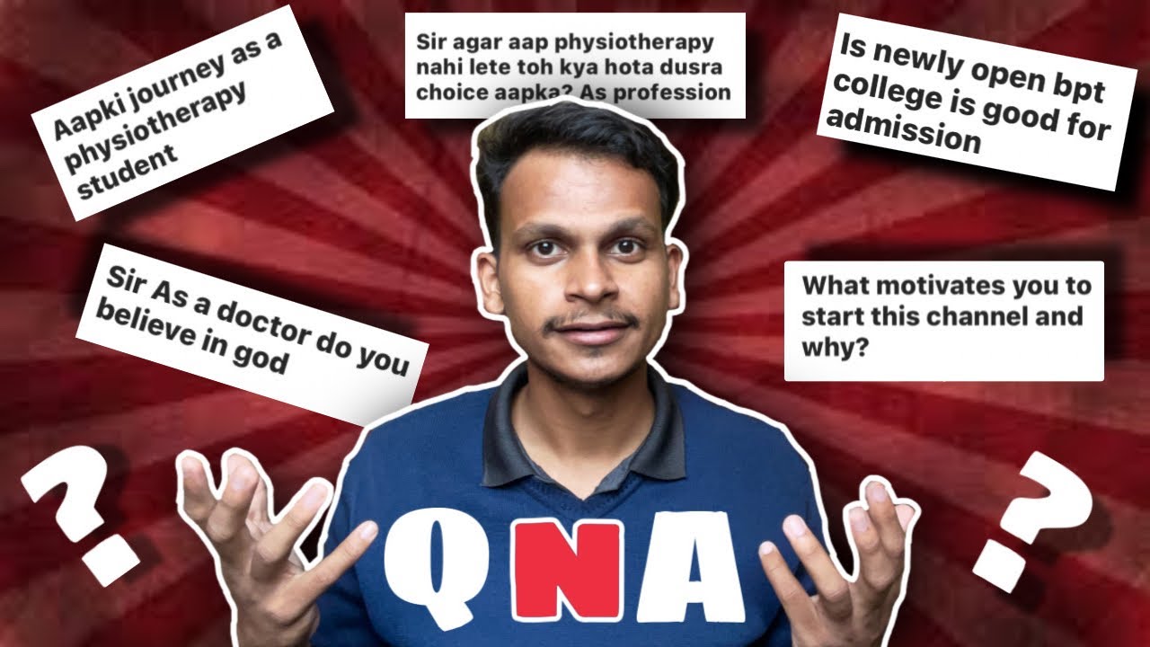 Most commonly asked questions to a Physiotherapy student | Physio by ...