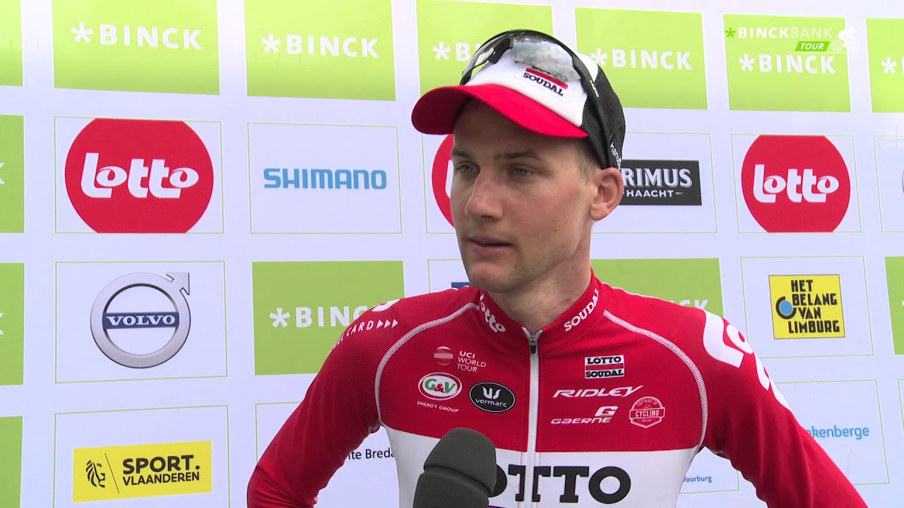 BinckBank Tour: reactie Tim Wellens - YouTube